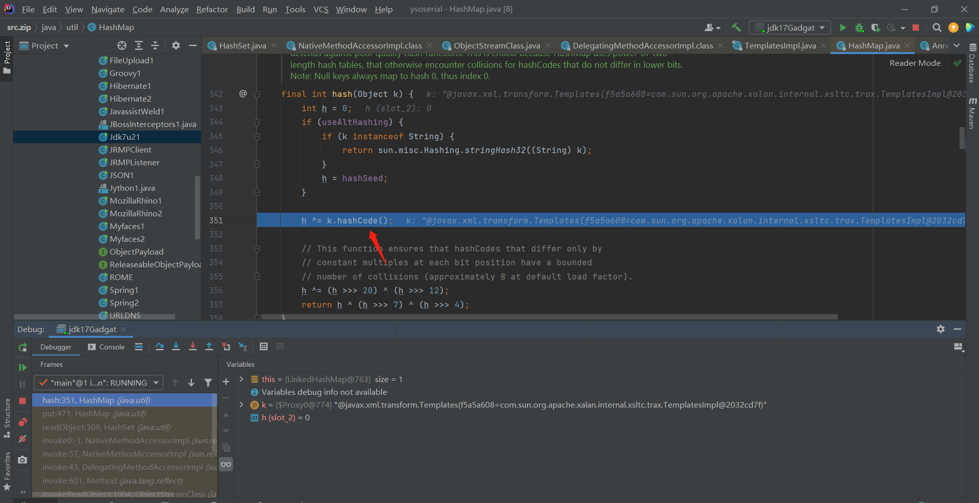 ysoserial学习之Jdk7u21 | huahua's Blog