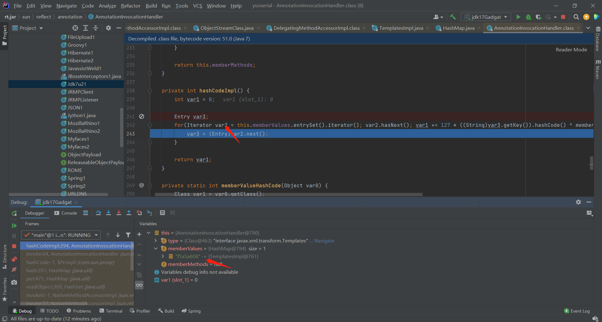 ysoserial学习之Jdk7u21 | huahua's Blog