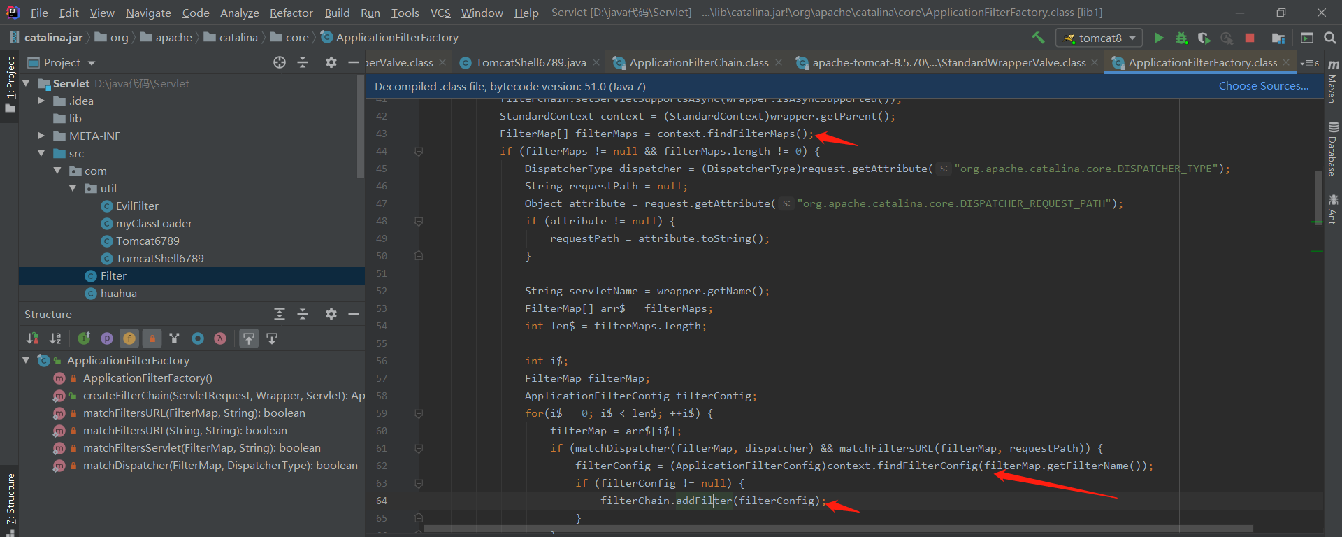 tomcat6、7、8、9内存马 | huahua's Blog